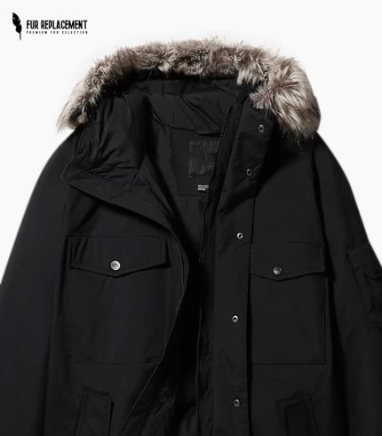 North Face Fur Trim Replacement Collar : Premium coyote fur trim